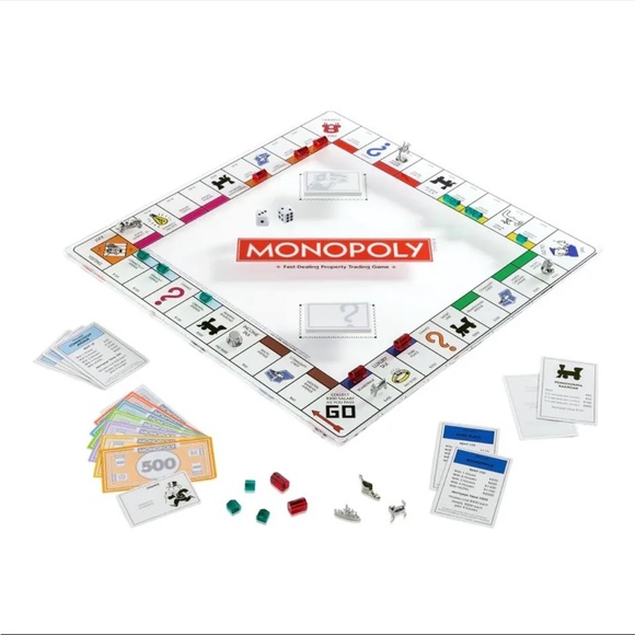 Monopoly | Games | Monopoly Glass Edition Deluxe Board Game Tempered ...